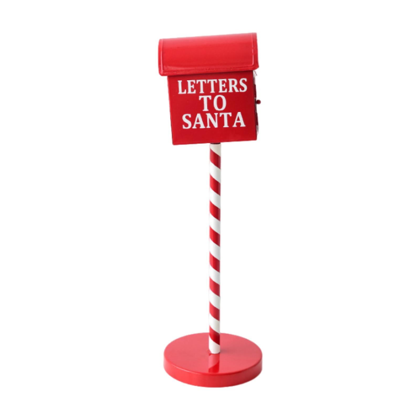 balikha Christmas Mailbox Statue Christmas Decorations Garden Decor ...