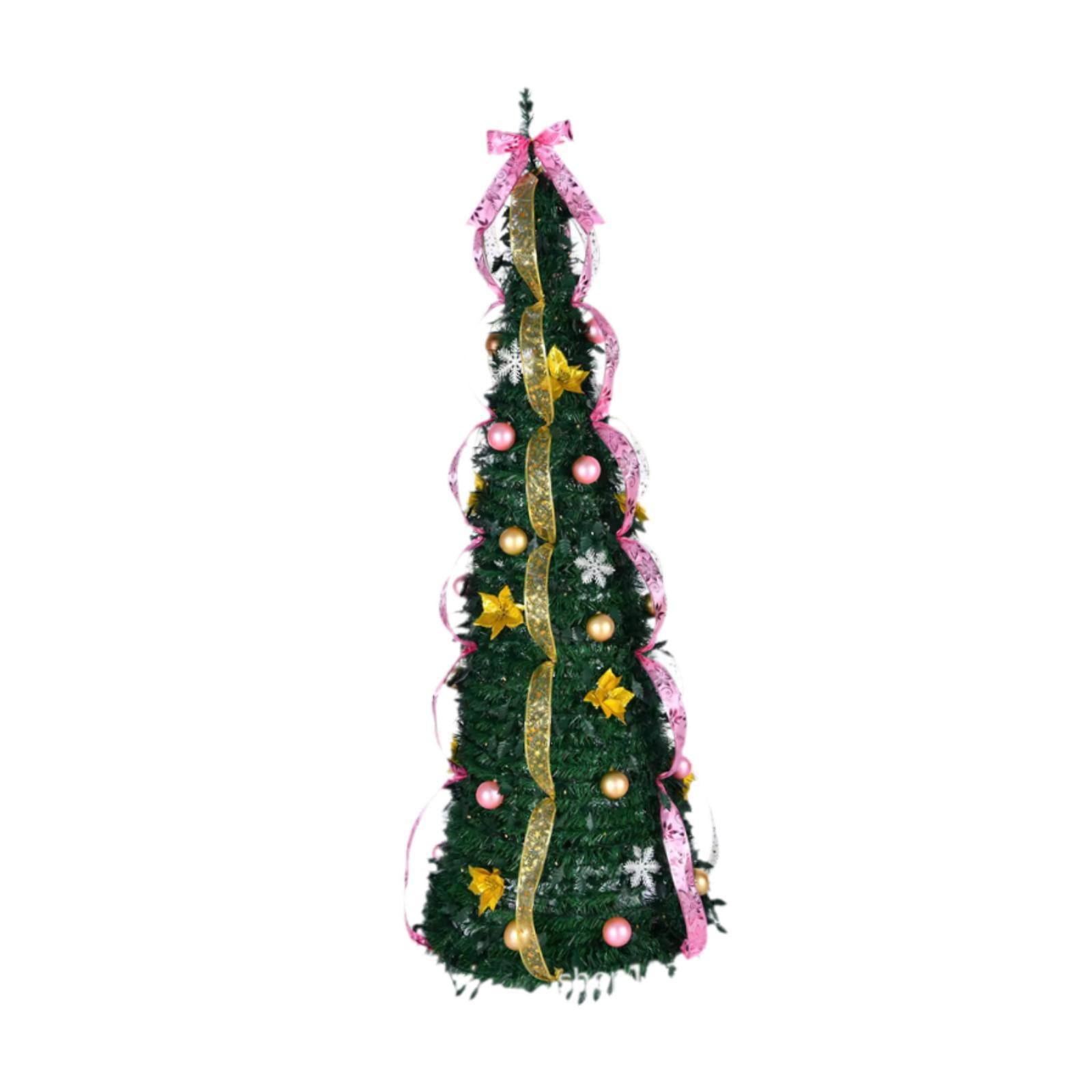 balikha Christmas Pull up Trees , Xmas Tree, Bows Christmas Balls ...