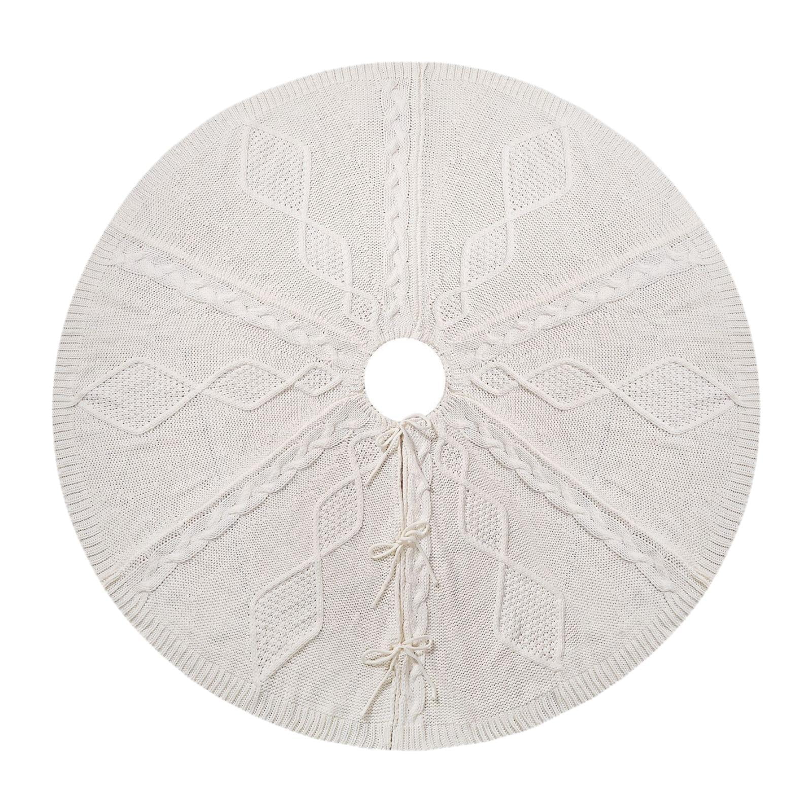balikha Christmas Tree Skirt Christmas Decoration Portable Floor Mat ...