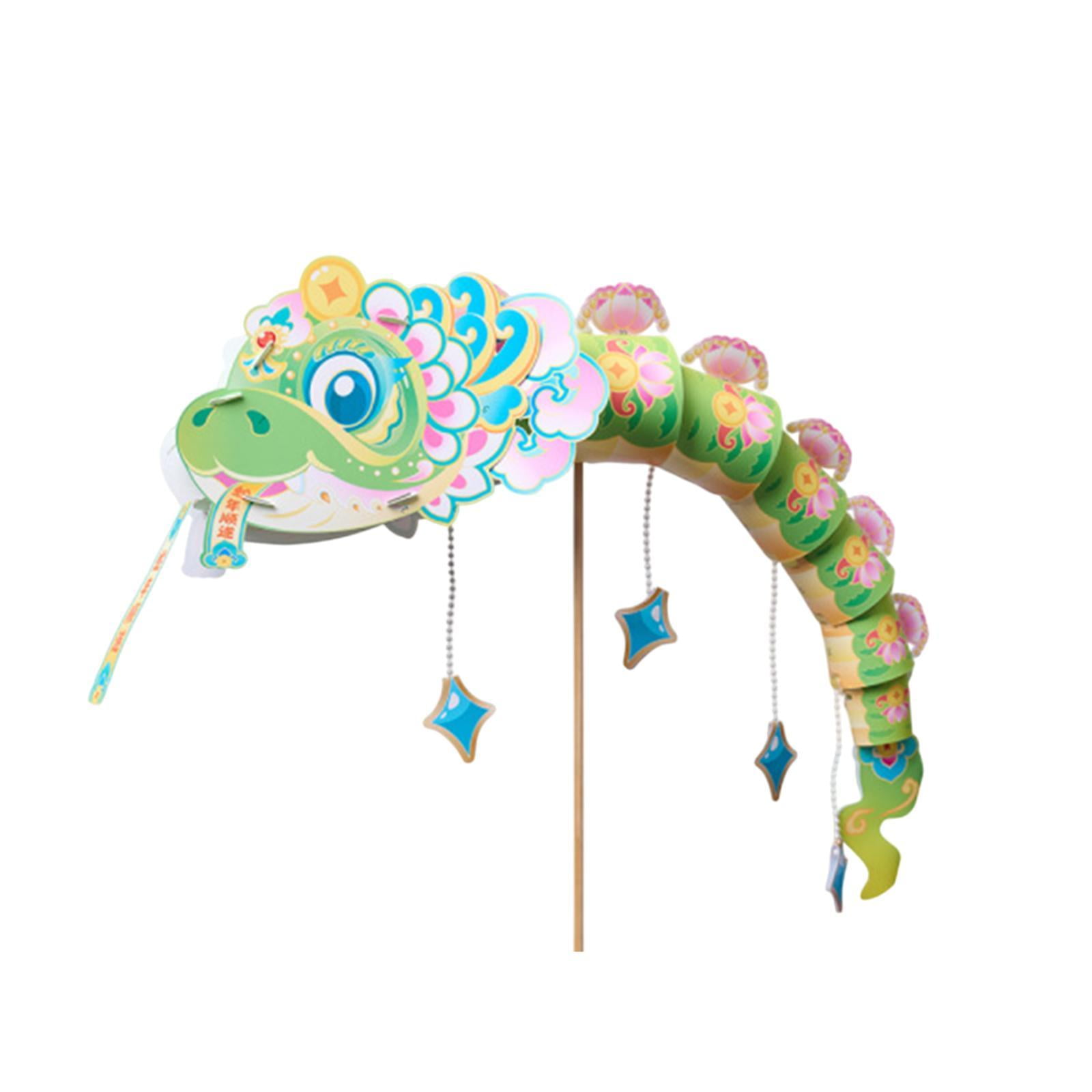 balikha DIY Dancing Snake Handmade Paper Lantern Craft Kit Handmade ...