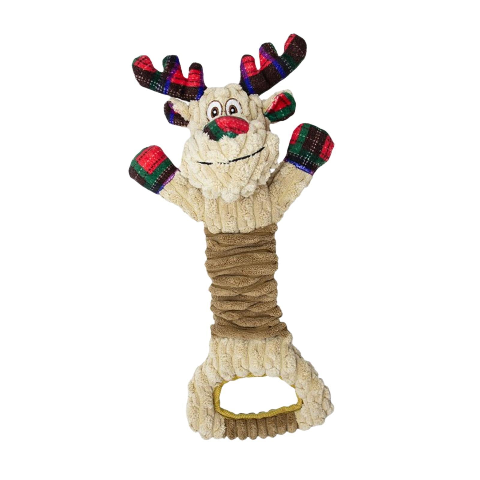 balikha Dog Chewing Toy Plush Animal Stretchable for Large Dogs Pet ...