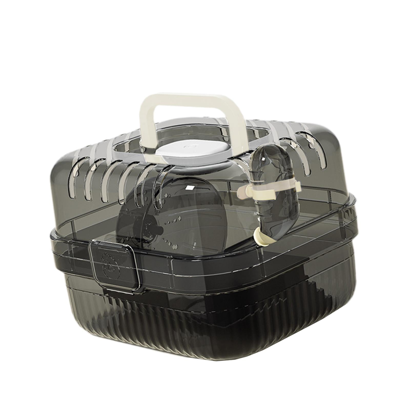 balikha Hamster Cage Transport Box with Light Handle in The Event of A ...
