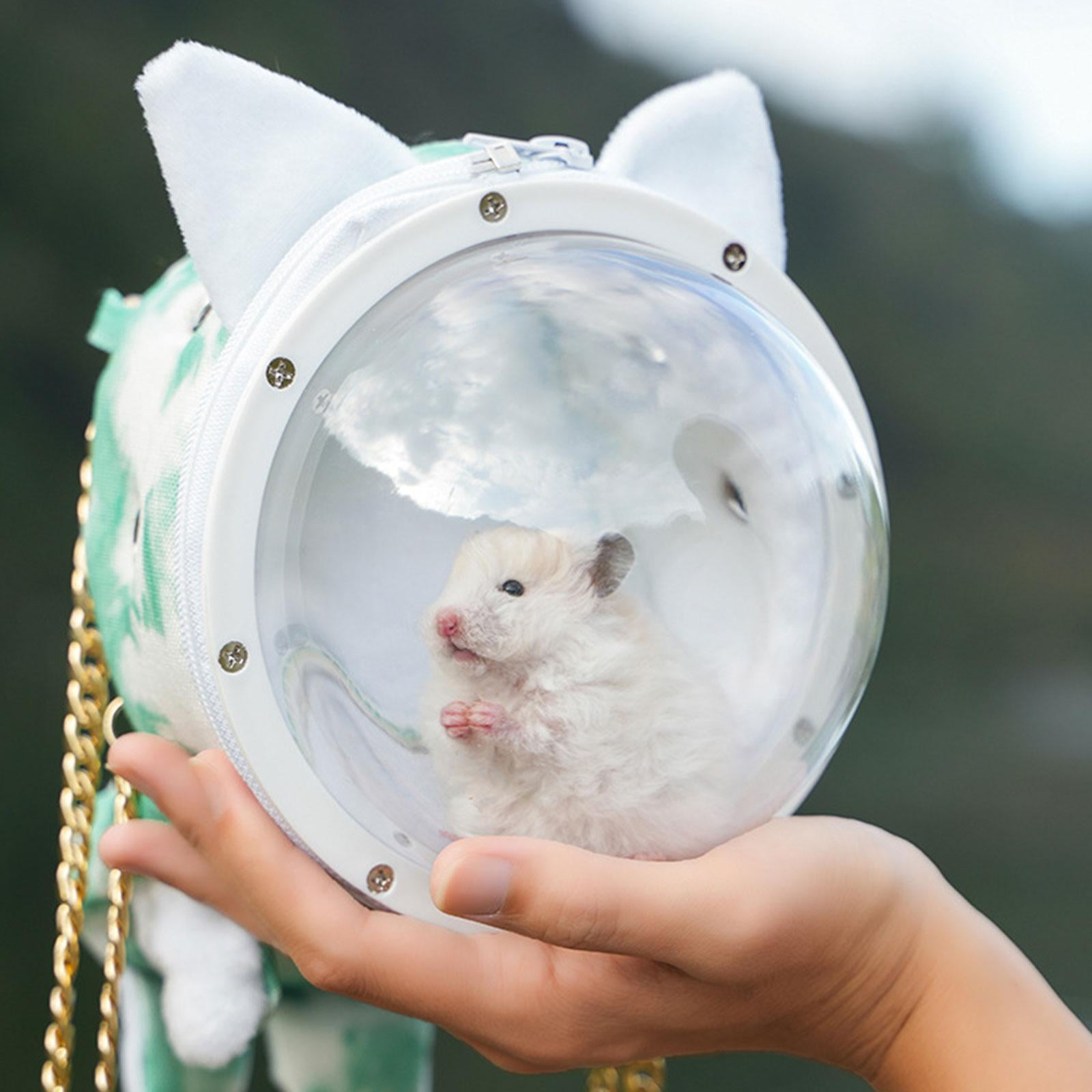 balikha Hamster Carrier Bag Chinchilla Outgoing Carrier Cage ...