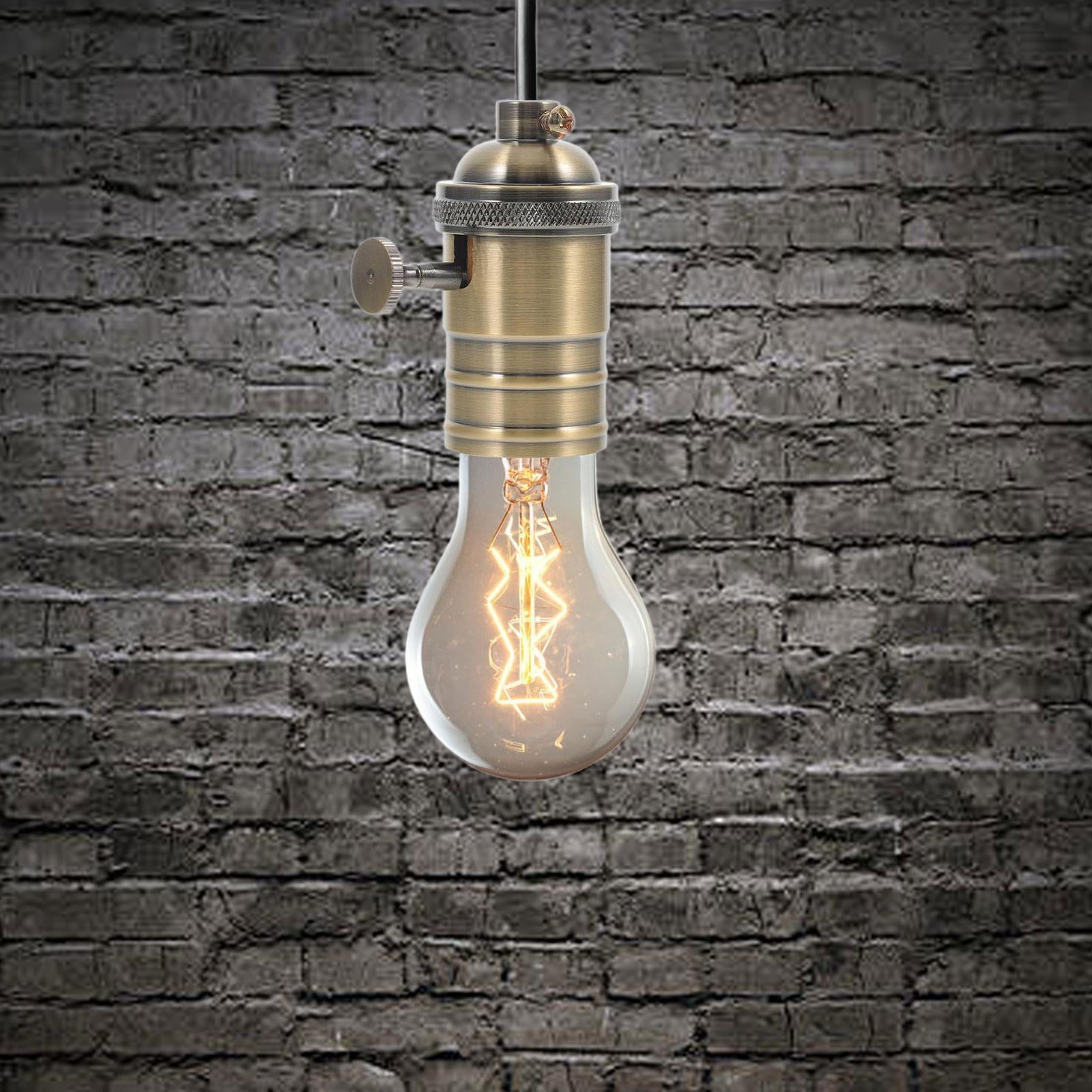 balikha Lamp Socket E26 E27 Standard Multifunction Vintage with Switch ...