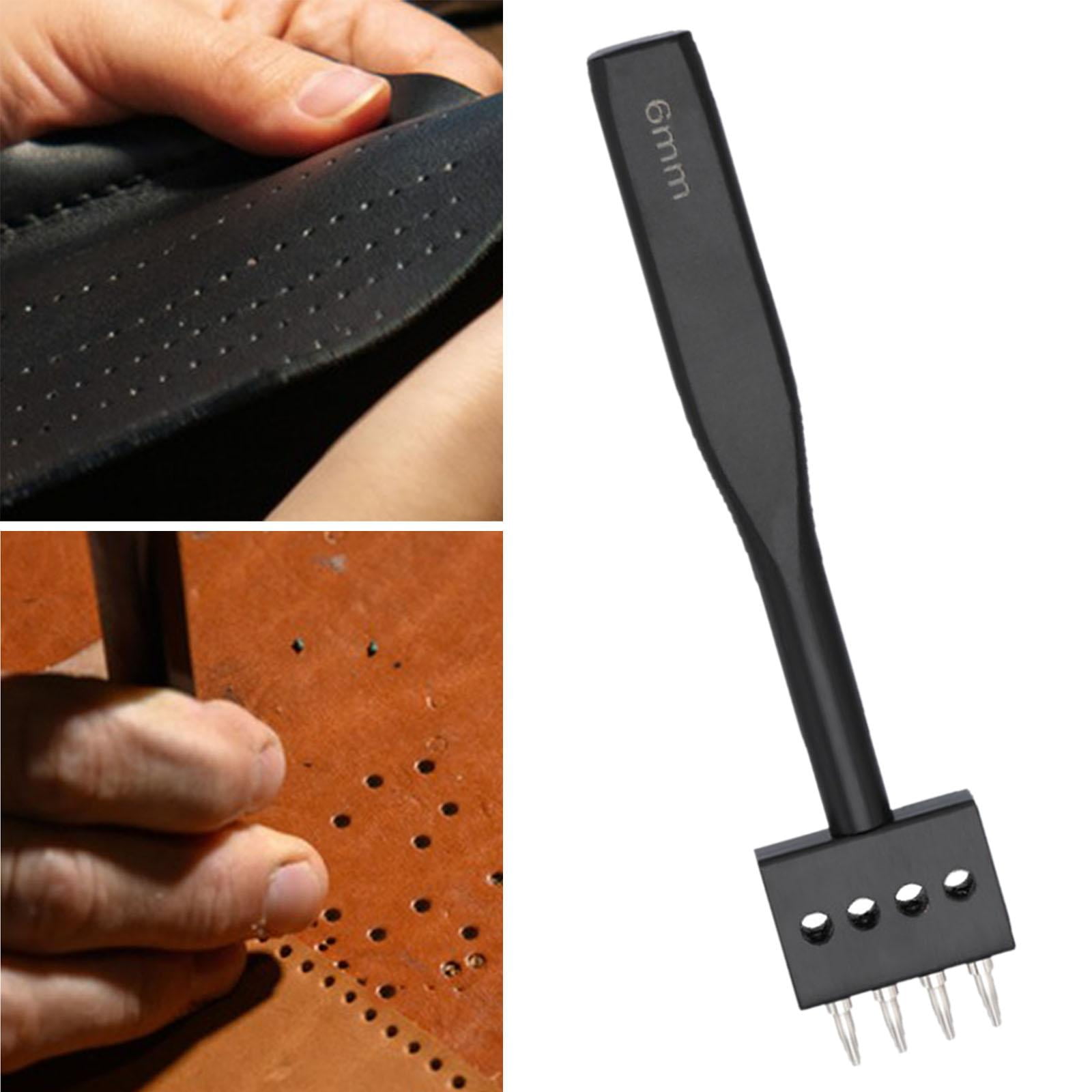 balikha Leather Prong Punch Hand Tool Round Hole Puncher Auxiliary ...