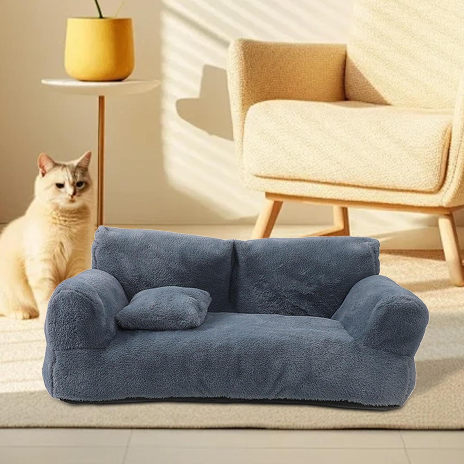 balikha Pet Bed Pet Recliner Chair Multifunctional Pet Supplies Warm ...