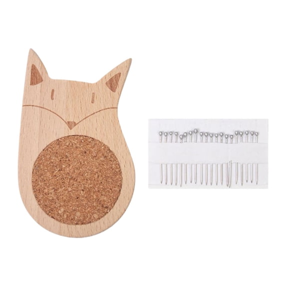 balikha Sewing Pin Cushion Pad Wood DIY Crafts Sewing Supplies ...