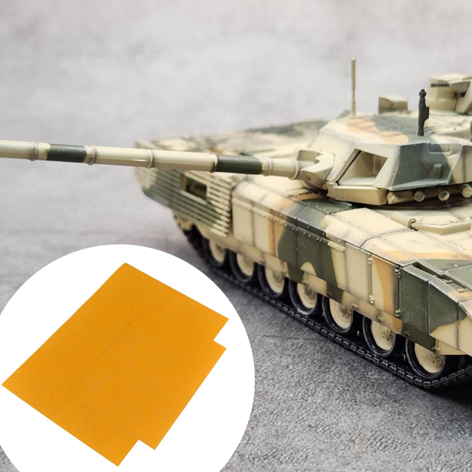 balikha Tank Model Masking Paper Model Painting Accessories Diorama ...