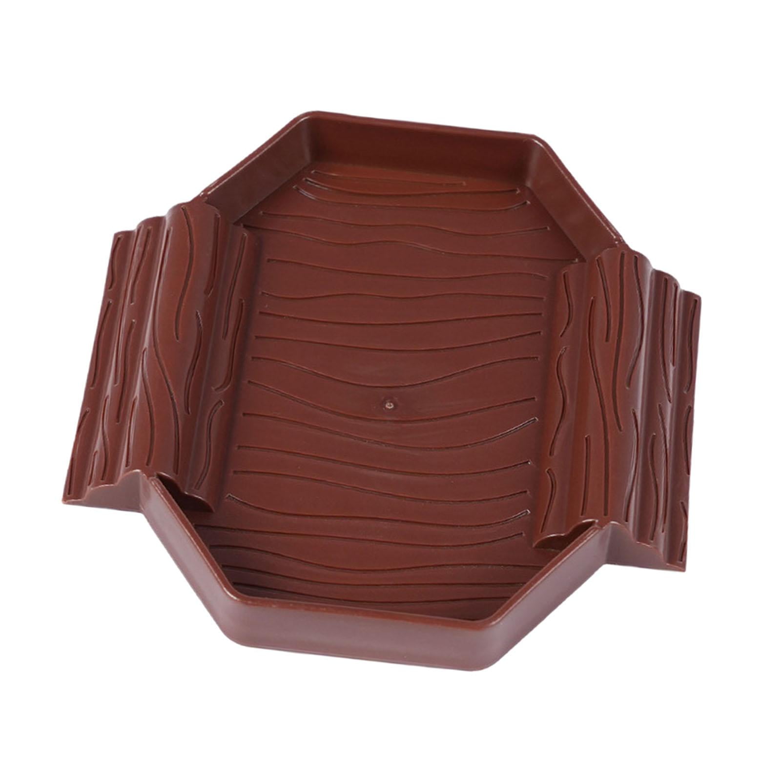 balikha Turtle Bathing Pool with Double Ladder Reptile Water Dish for ...