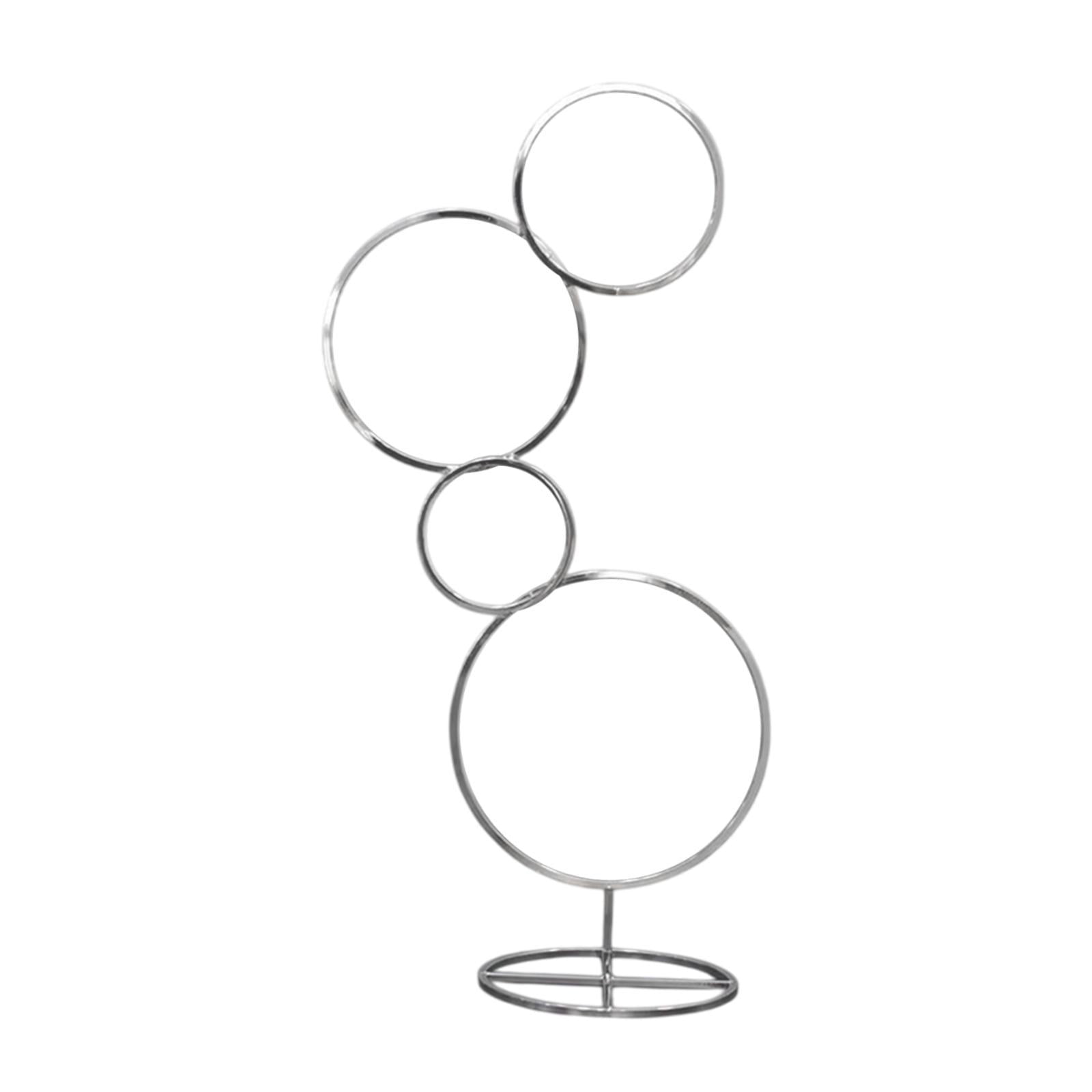 balikha Wedding Arch Stand Flower Arch Frame Metal Aisle Decor 4 Tiers ...