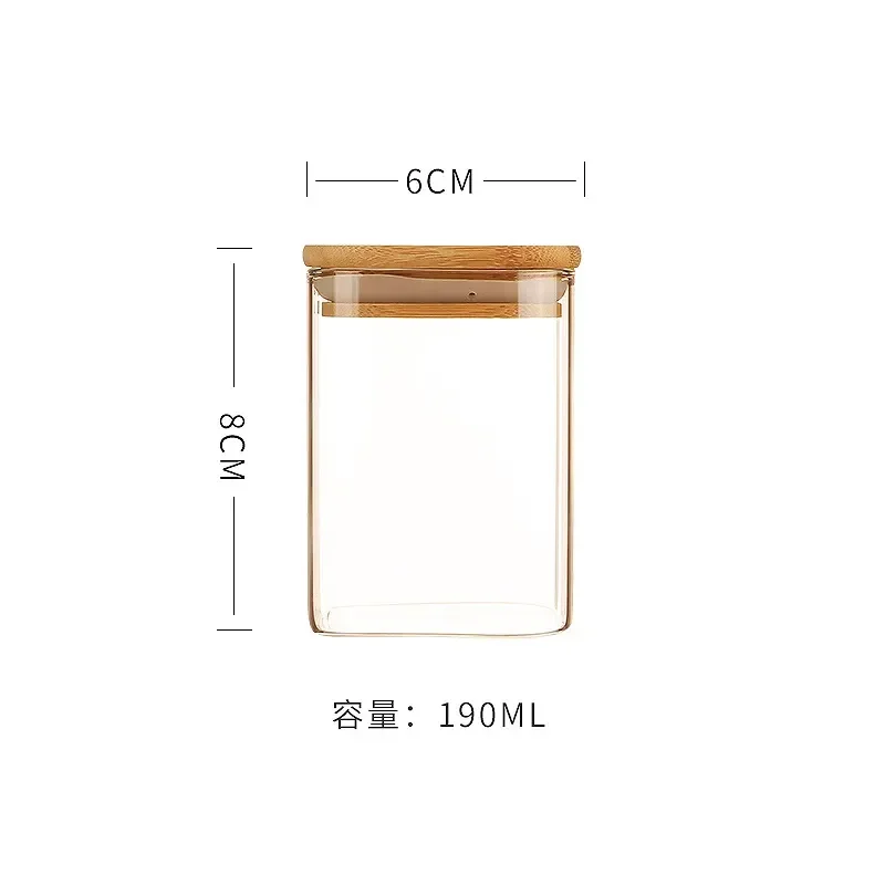 bamboo Cover And Lids Kitchen with Jars Wholesale Jar for Mason Glass ...