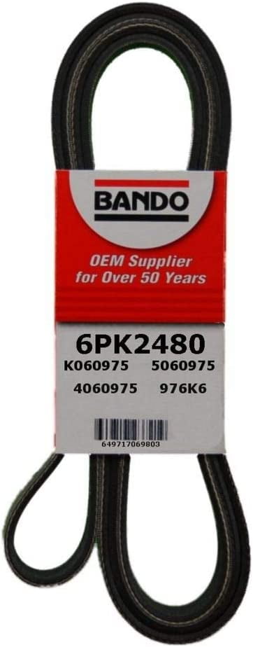 ban.do 6PK2480 OEM Quality Serpentine Belt - Walmart.com