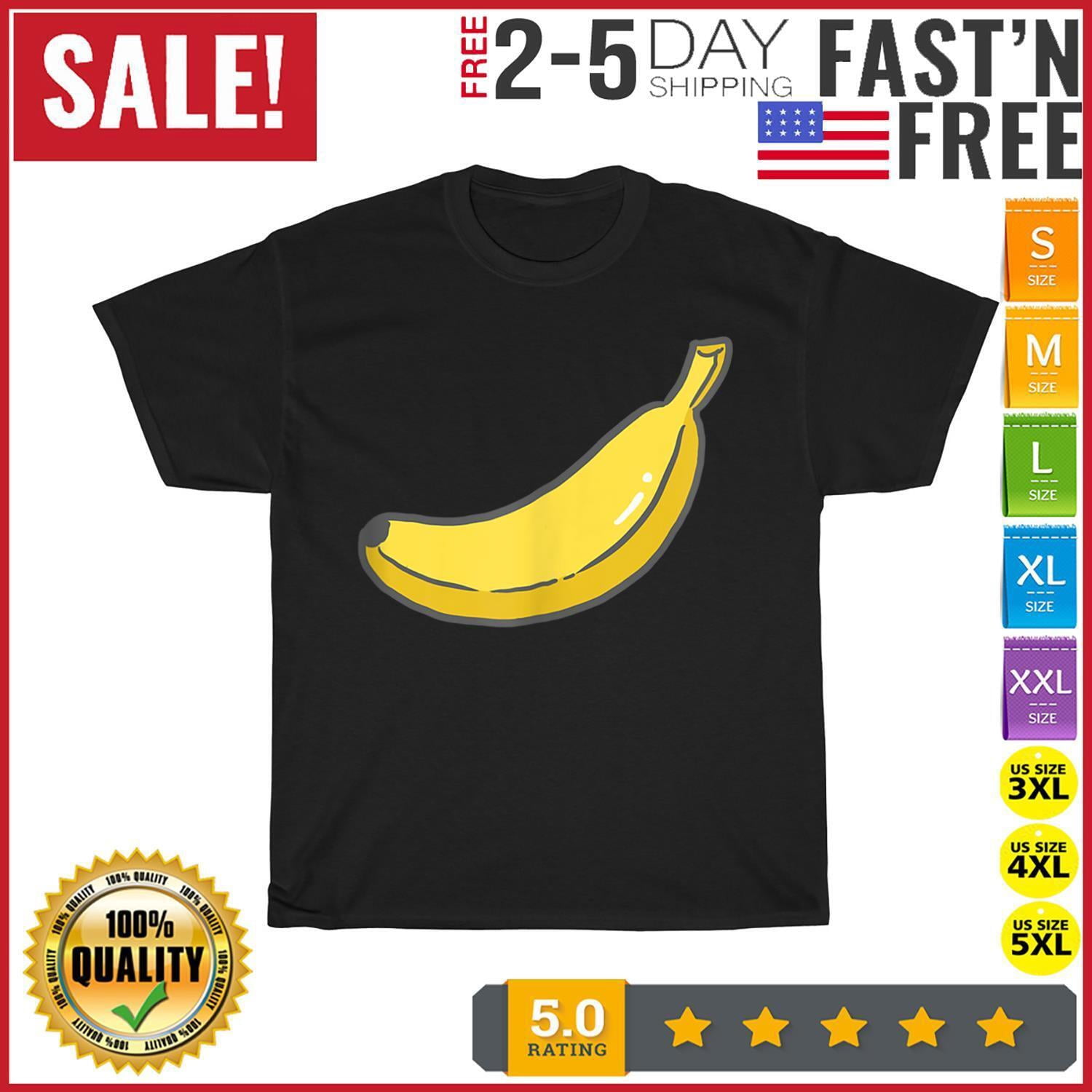 banana funny costume simple Vintage T Shirt Men Fashion 2023 Women T ...