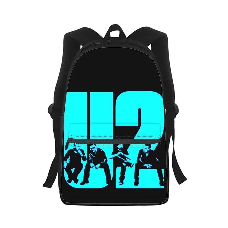 band Men Women Backpack 3D Print Fashion Student Bag Laptop Backpack s ...