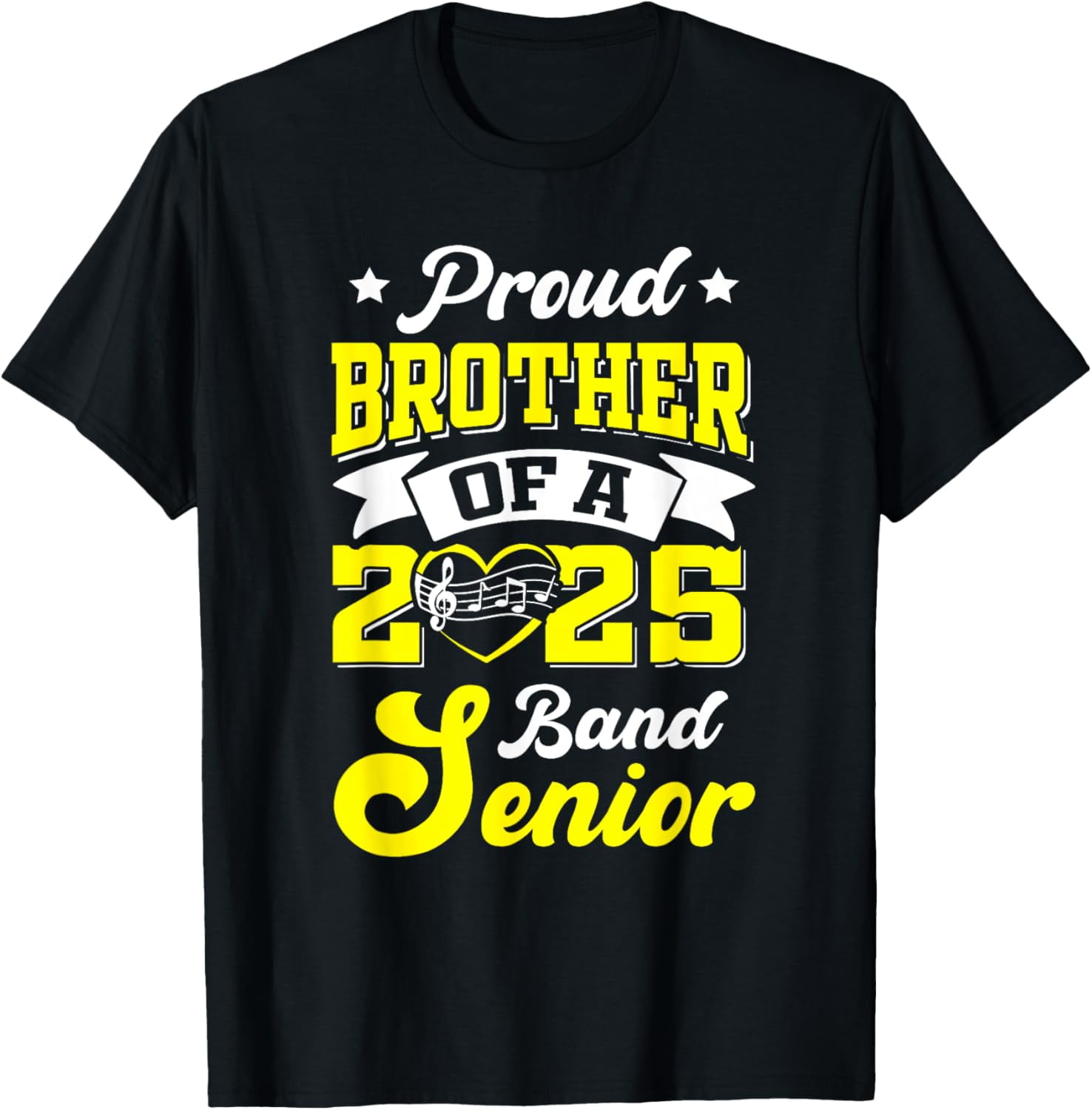 band senior 2025 brother class of 2025 graduation T-Shirt - Walmart.com