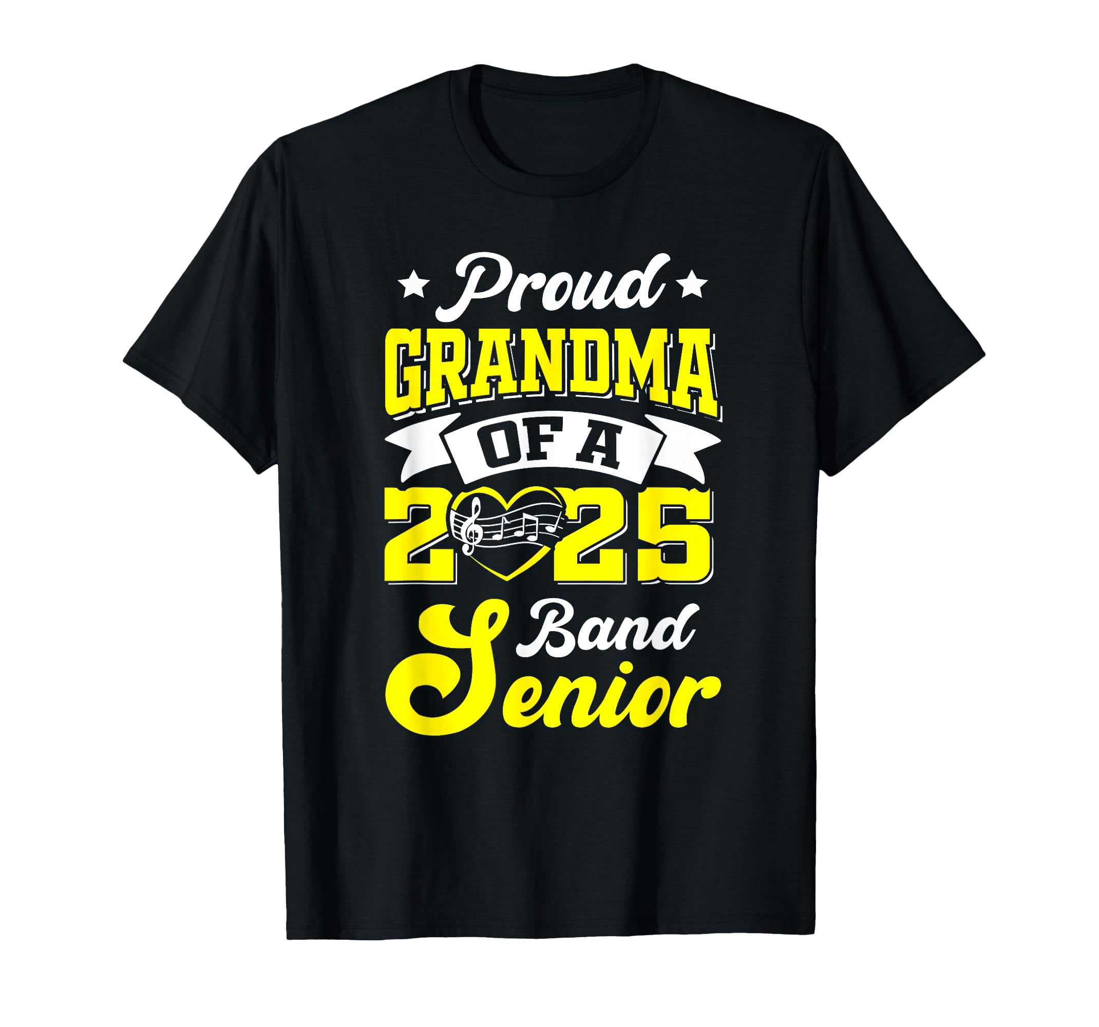 band senior 2025 grandma class of 2025 graduation T-Shirt - Walmart.com