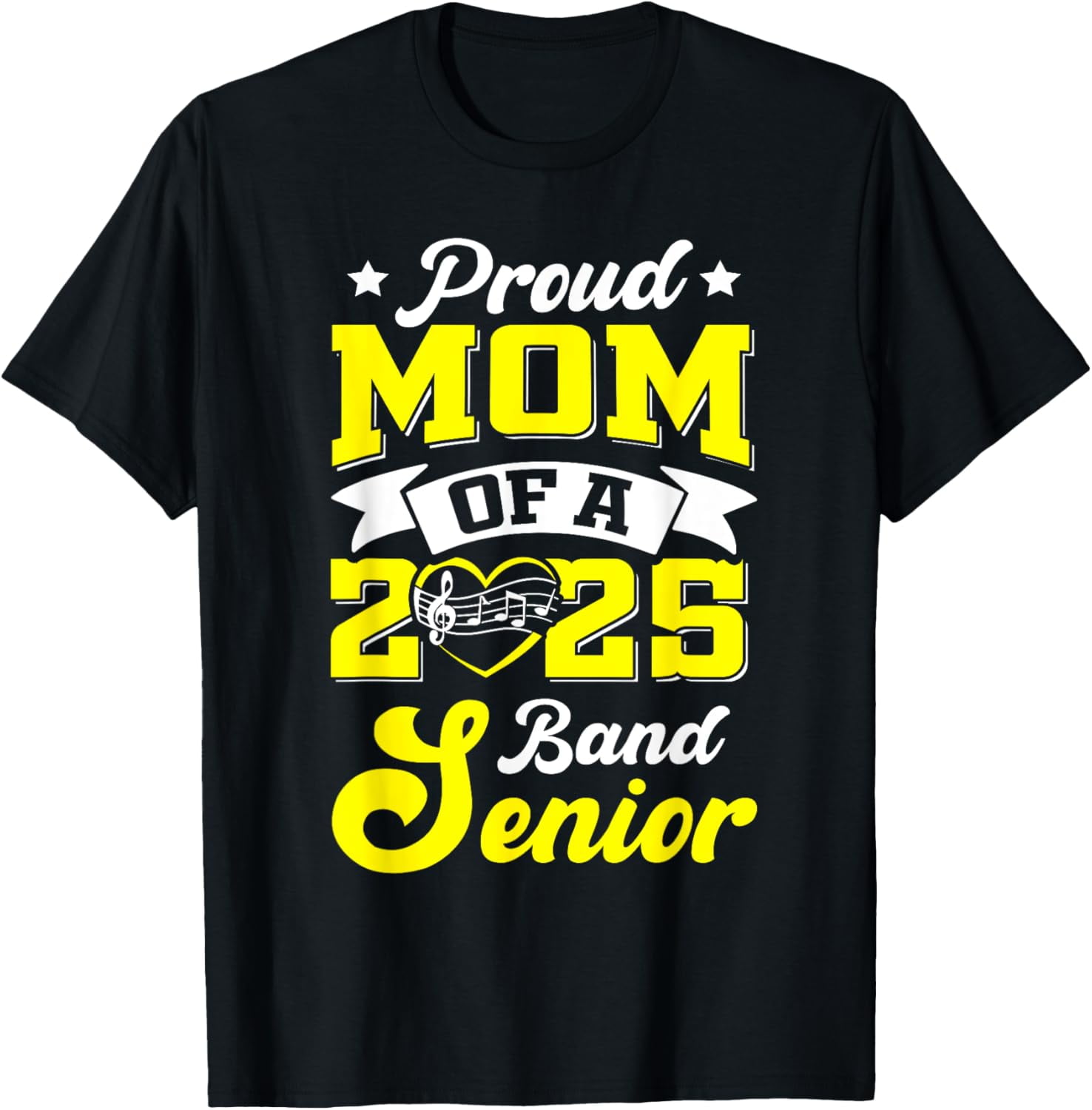 band senior 2025 mom class of 2025 graduation T-Shirt - Walmart.com