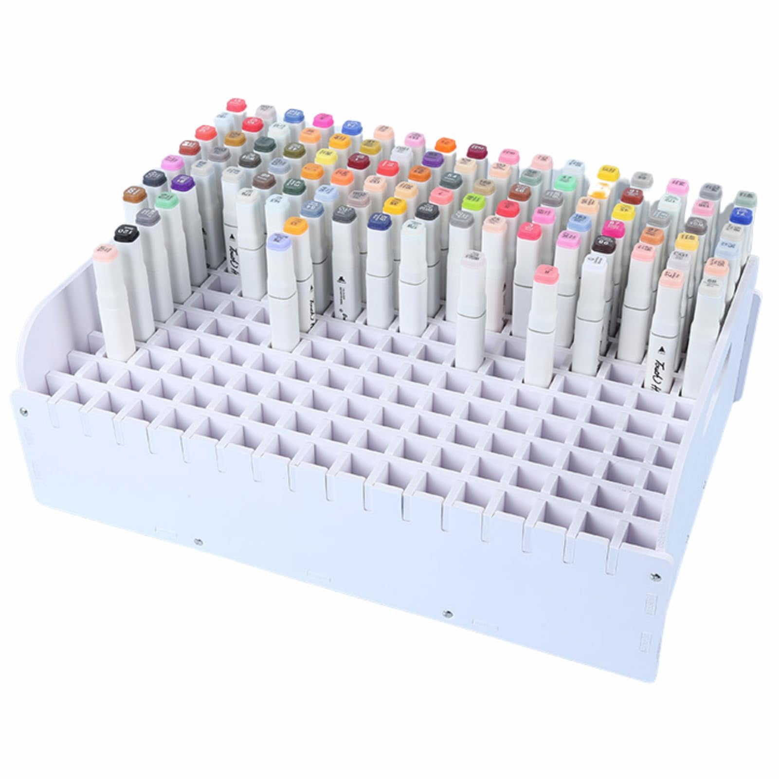 bangminda Art Marker Storage Rack for 204 Markers, Marker Pen Organizer ...
