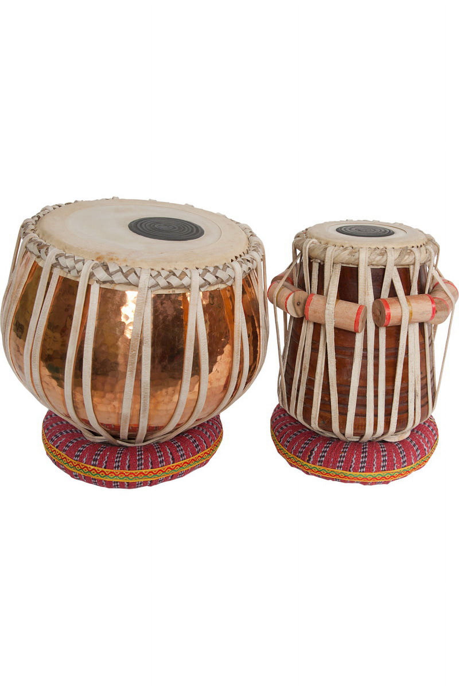 banjira Pro Tabla Set Copper Bayan and 5.50" Dayan - Walmart.com