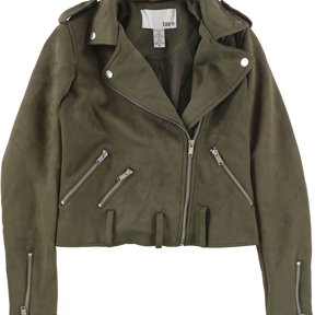 Bar Iii Womens Faux Suede Motorcycle Jacket - Walmart.com