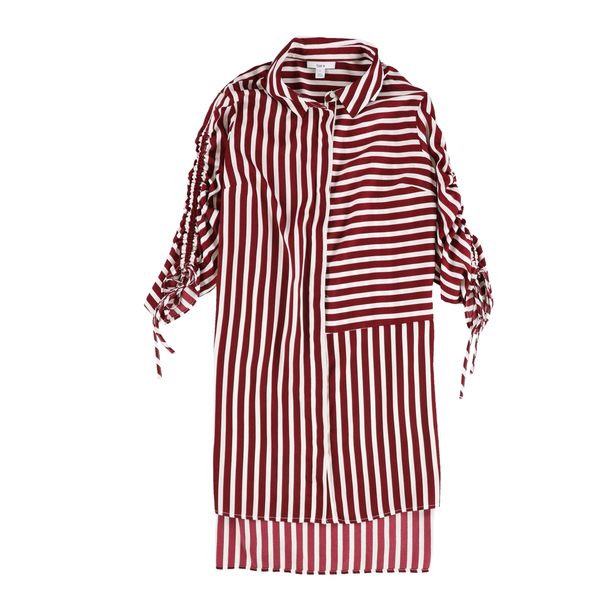 bar III Womens Striped Tunic Blouse, Red, XX-Small - Walmart.com