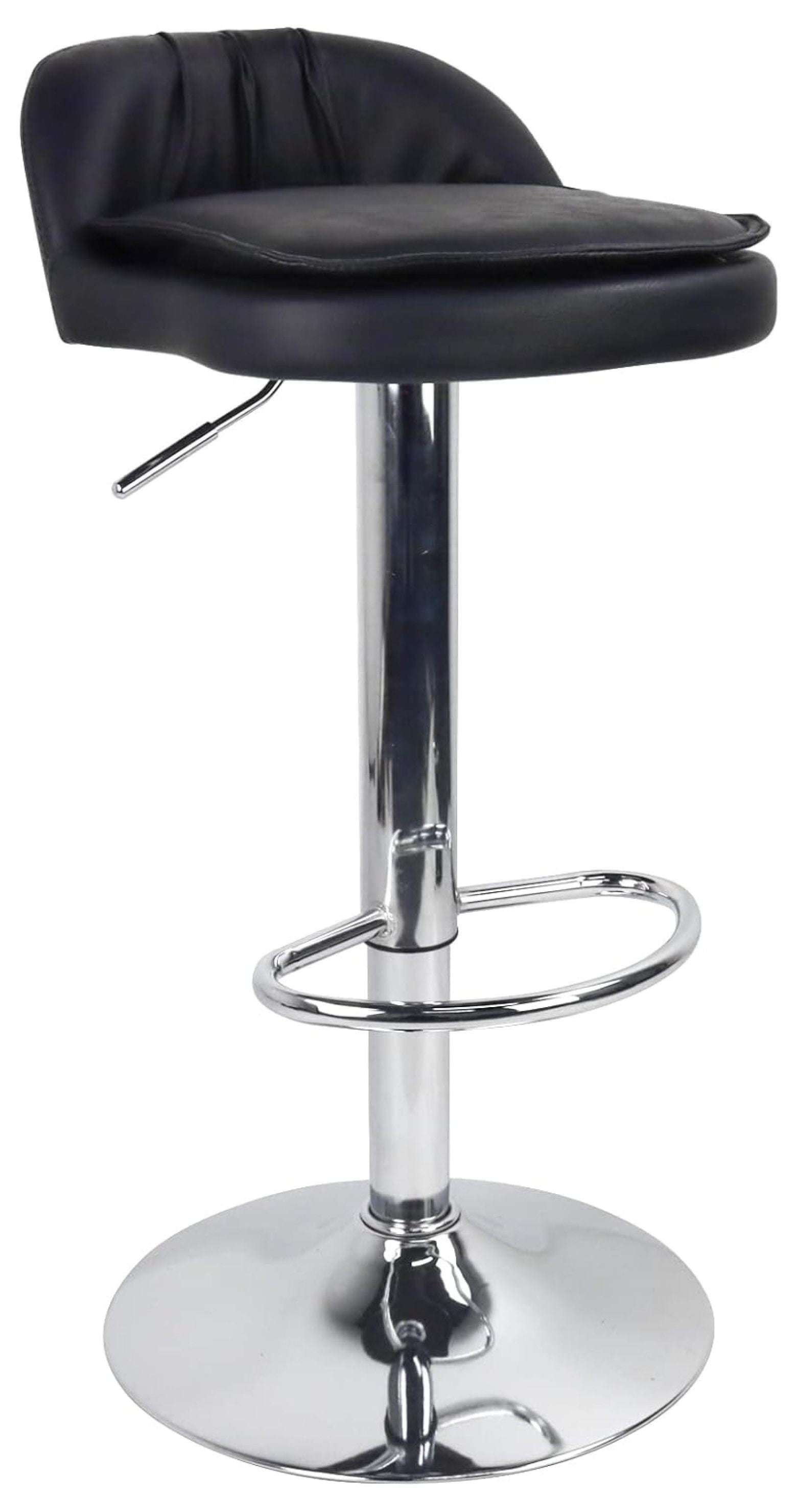 bar Stools with footrest 360° Swivel Counter Height Adjustable with PU ...