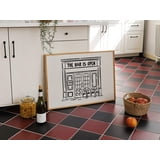 bar cart print bar cart decor the bar is open horizontal wall art bar ...