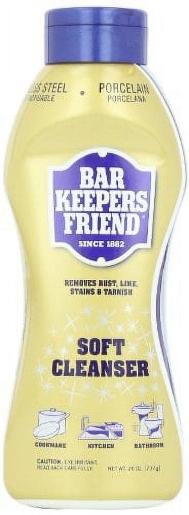 Bar Keepers Friend Liquid Soft Cleaner, Stainless Steel Cleaner, 26 Oz ...