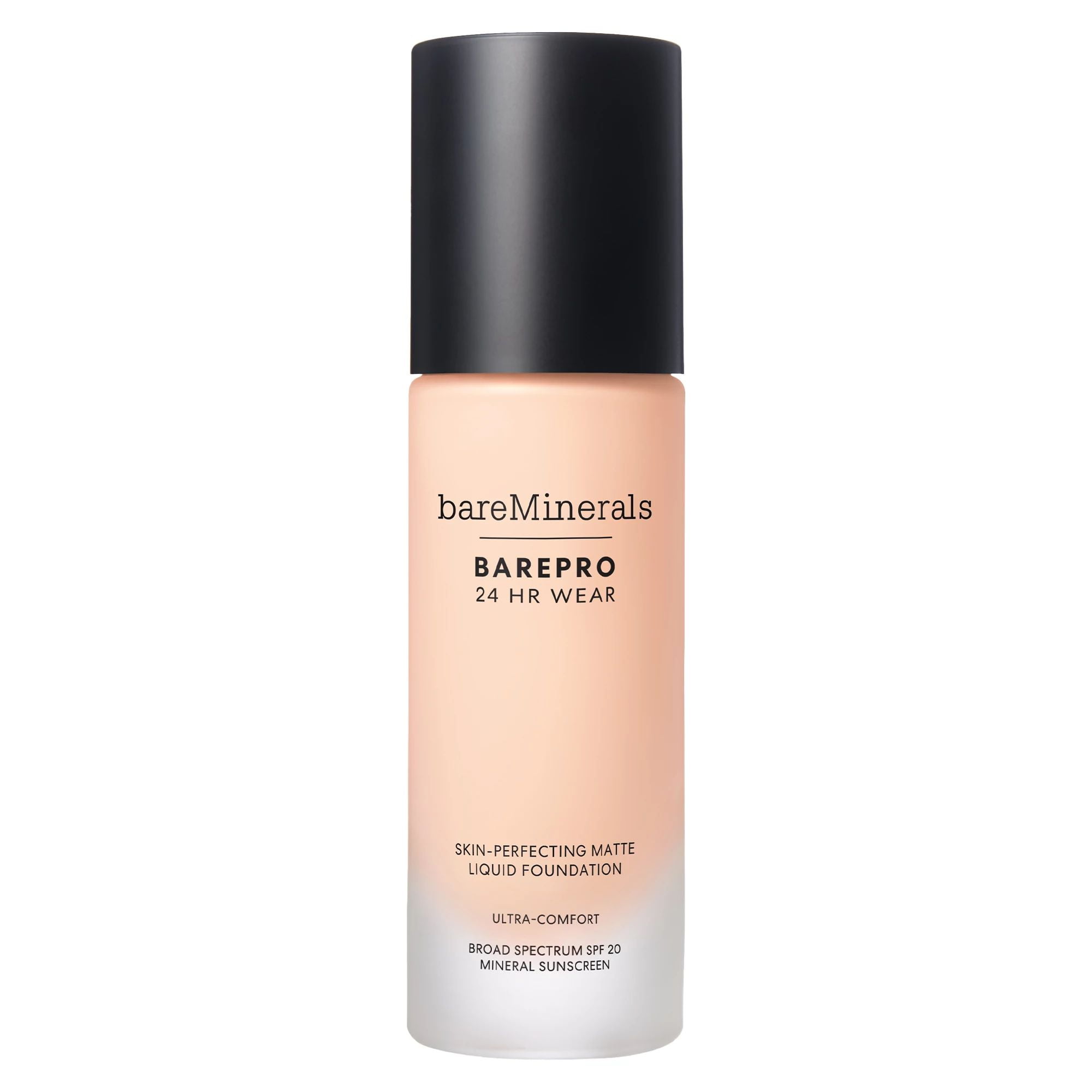 bare Minerals BAREPRO 24HR Wear Skin-Perfecting Matte Liquid Foundation Mineral SPF 20 PA++ ...