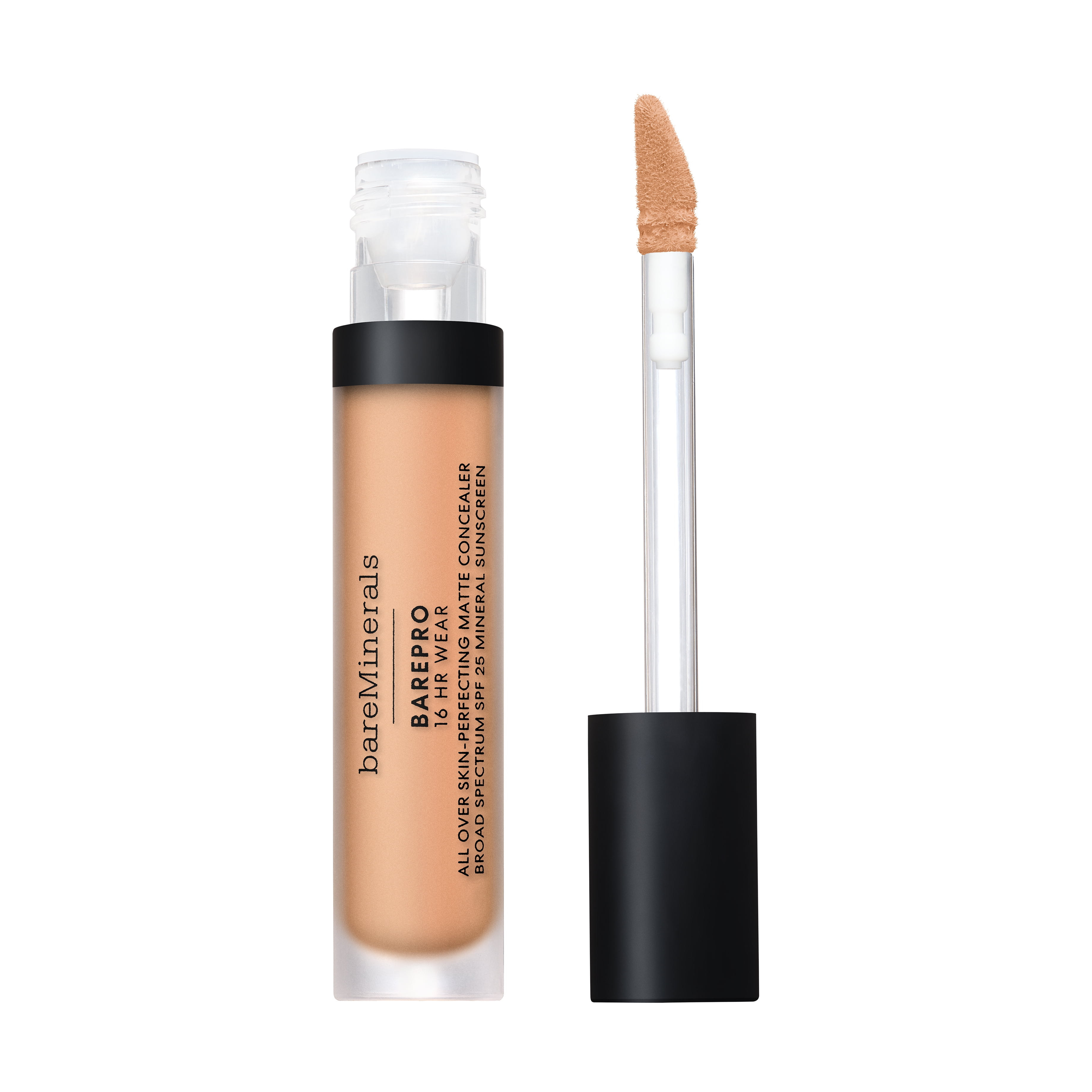 bareMinerals BAREPRO 16H All Over Skin-Perfecting Matte Concealer Mineral SPF 25, Light 200 ...