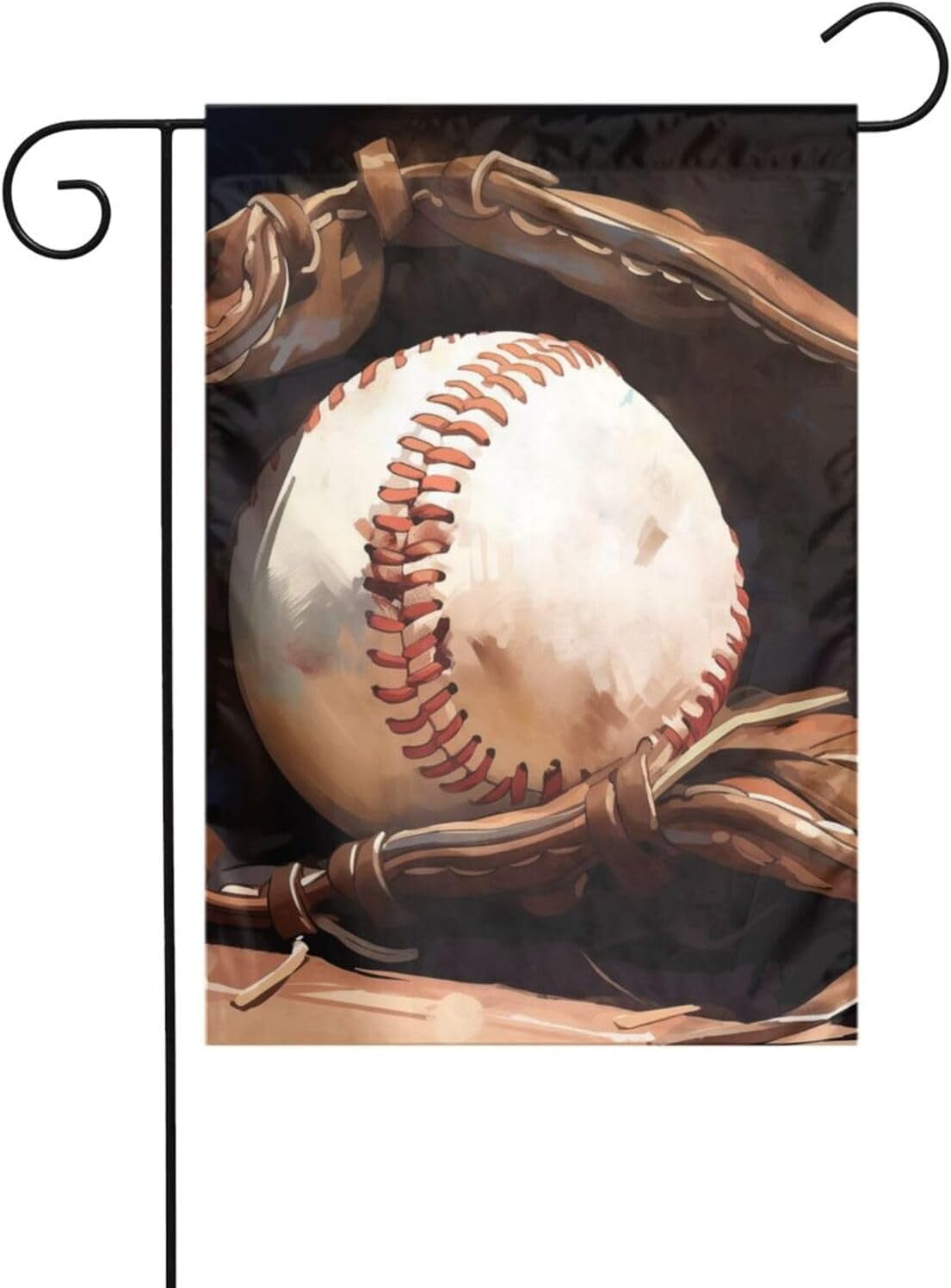 baseball Garden Flags Double Sided,Garden Flags for All Seasons, Garden ...