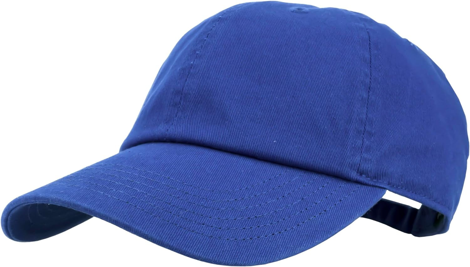 baseball cap dad hat 100% cotton polo style plain blank adjustable size ...