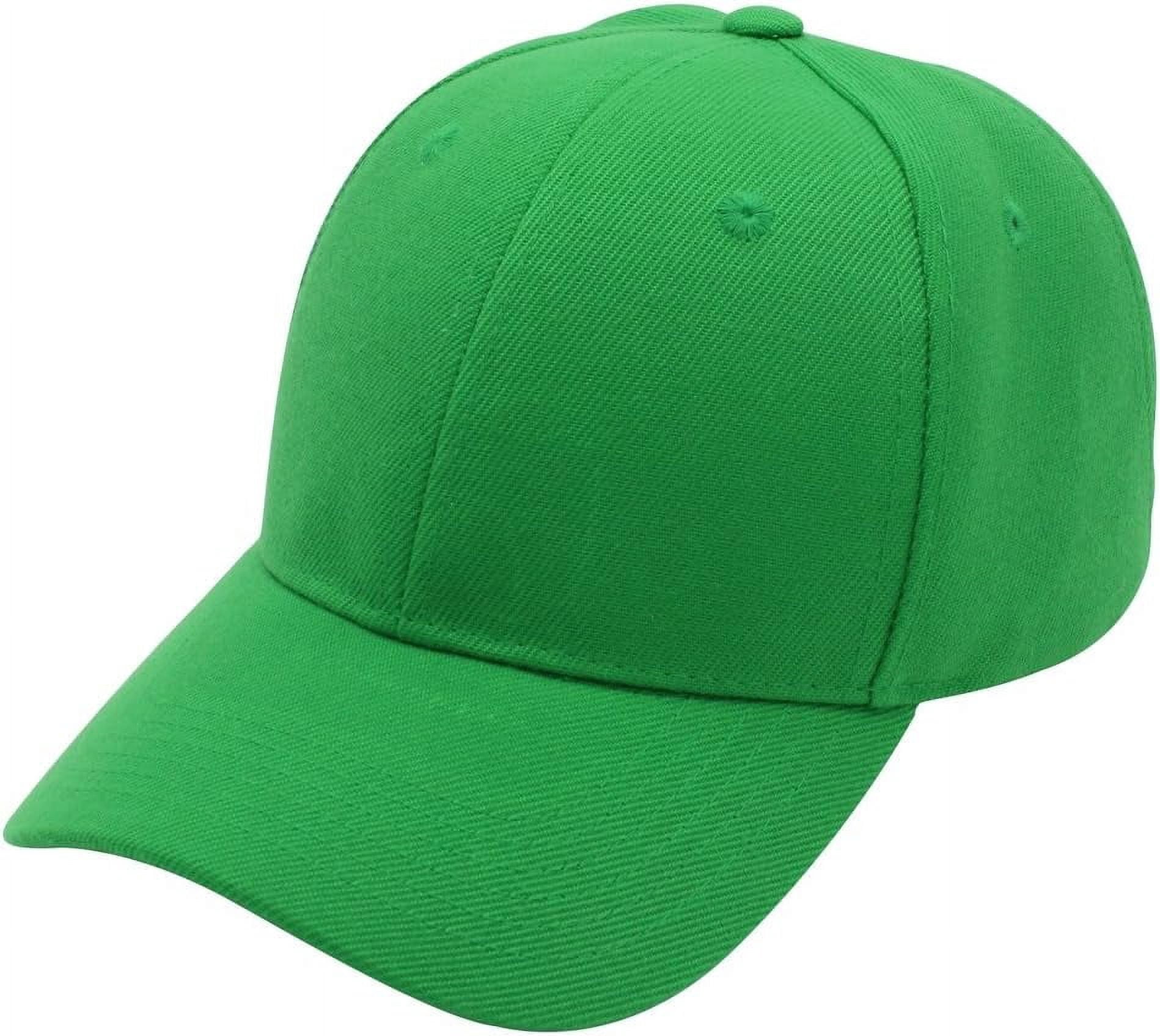 baseball cap men women - classic adjustable plain hat - Walmart.com