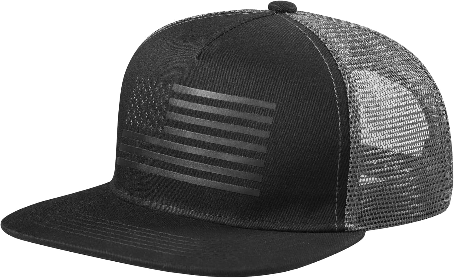baseball cap, snapback trucker hat for men & women with american flag ...