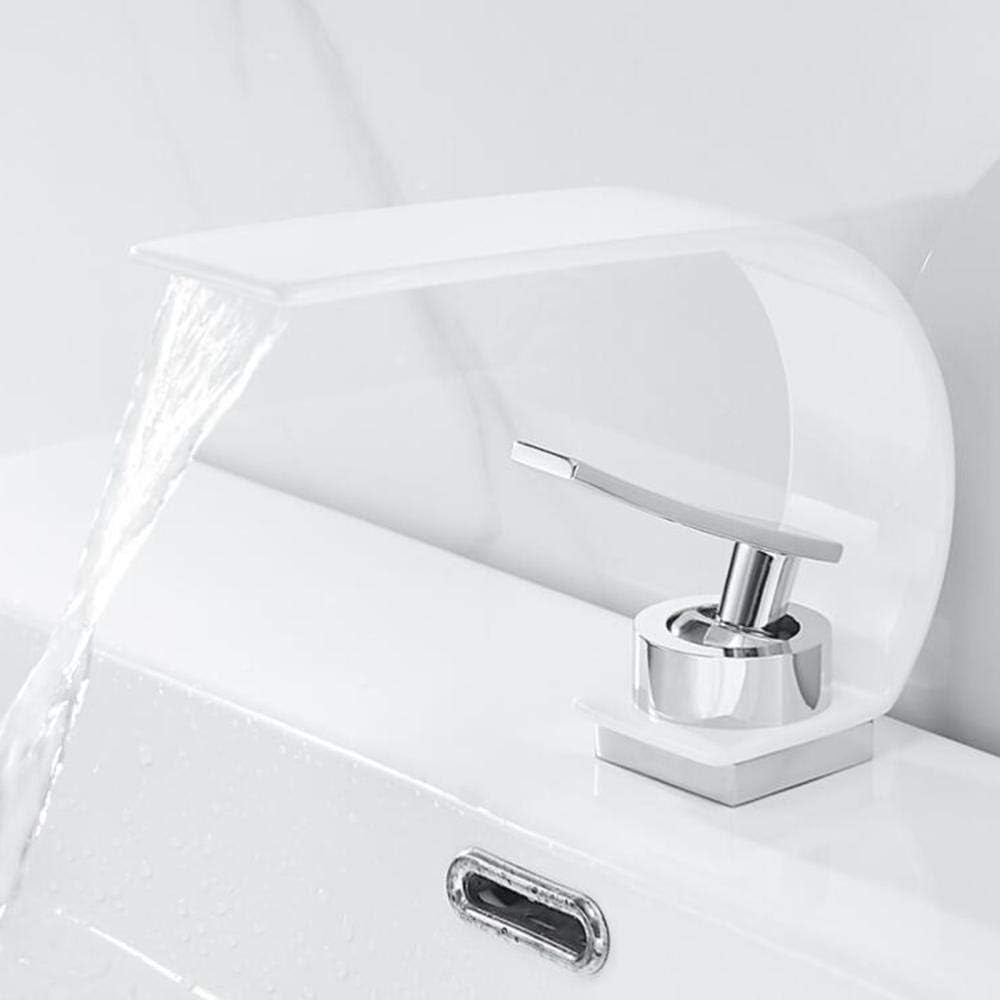 basin mixer tap waterfall bathroom sink taps Hot and cold washbasin ...