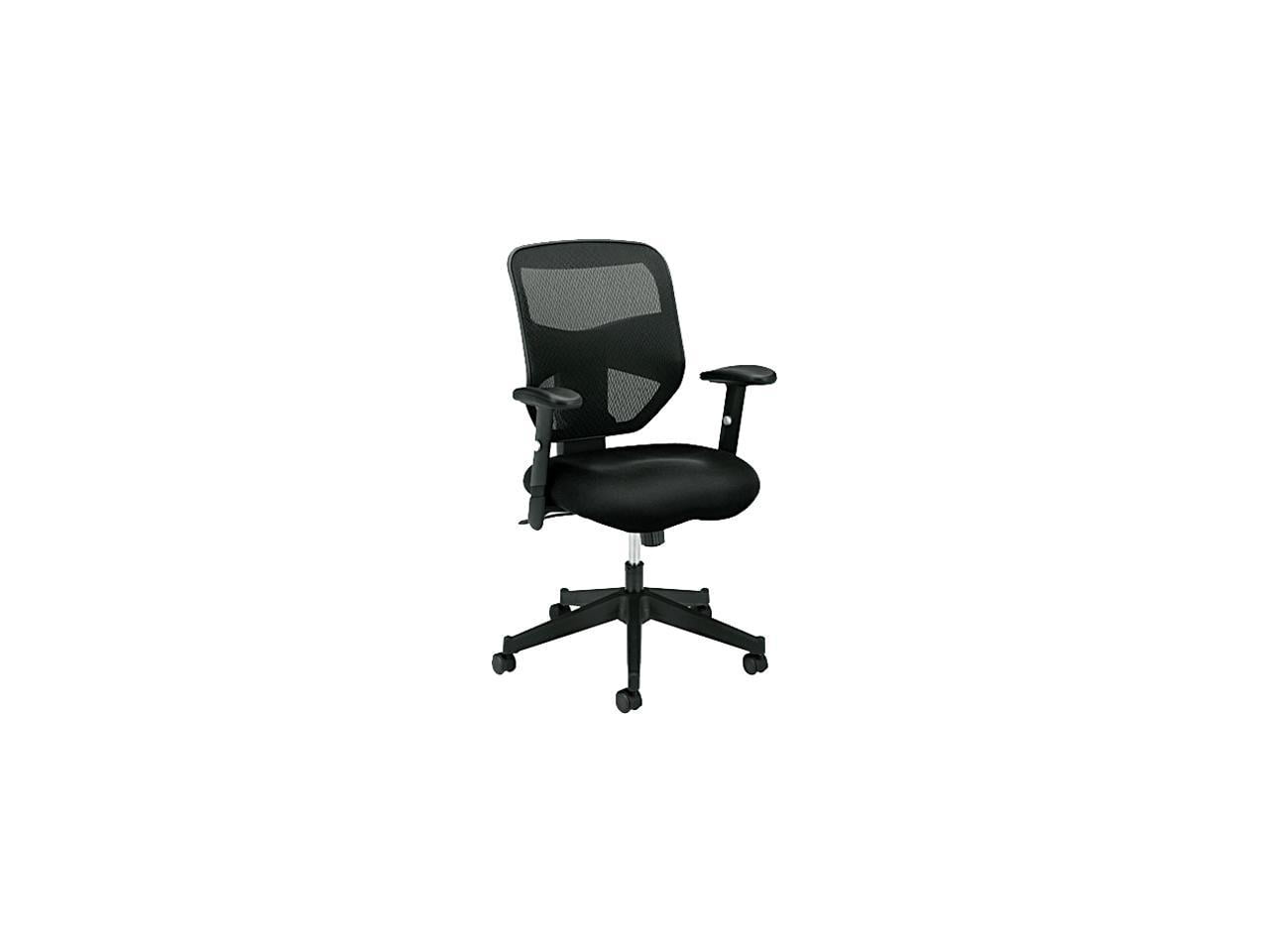 HON Basyx VL531 High-Back Office Chair with Adjustable Arms, 250-lb ...
