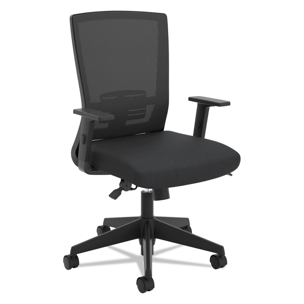 basyx VL541 Mesh High-Back Task Chair with Arms, Black - Walmart.com