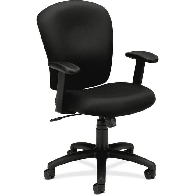 basyx by HON VL220 Series Mid-Back Task Office Chair, Black - Walmart.com
