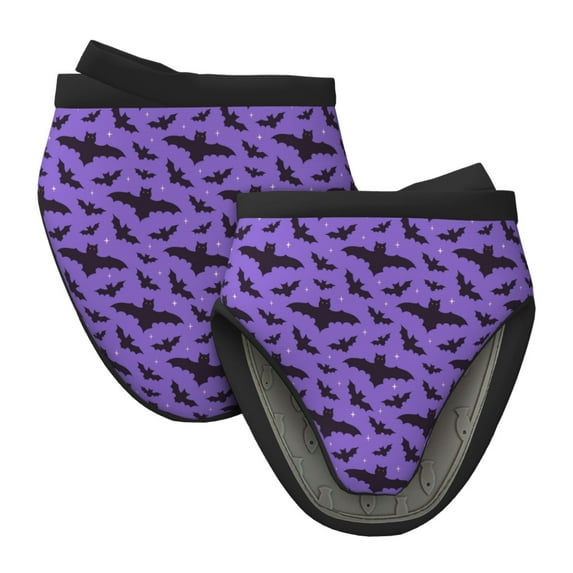 bat night sky purple cool Oven Mitts Heat Resistant, Soft Lining ...