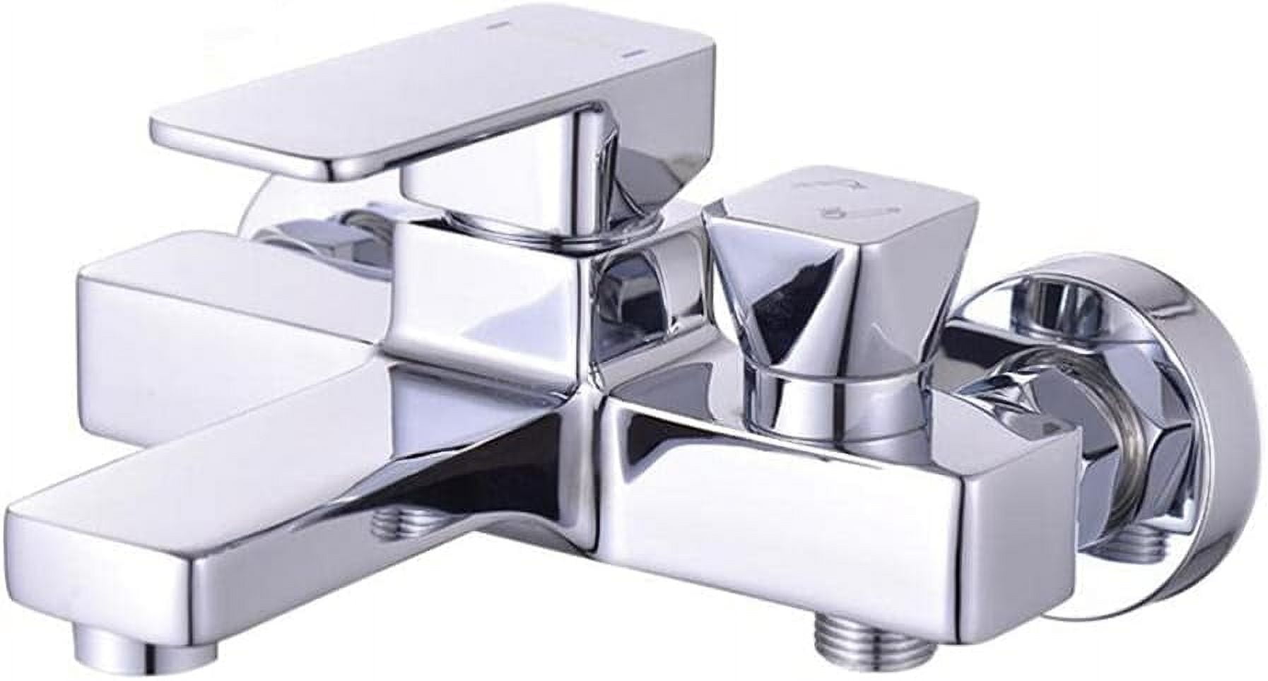 bathtub faucet Wall Mounted Shower Faucet Brass Cold and Hot Water ...