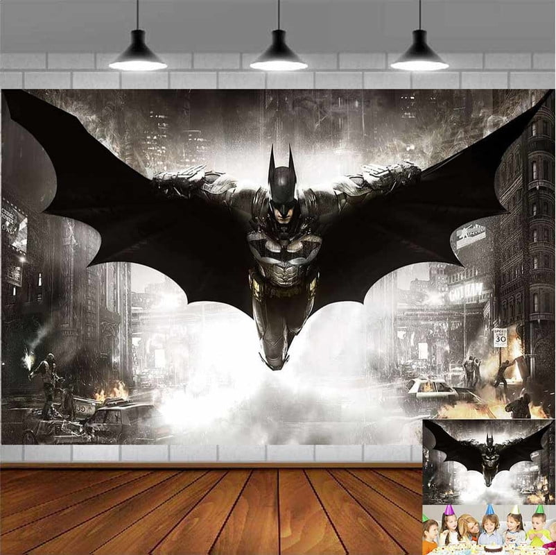 batman Backdrop Banner Party Supplies Poster Movie Theme Background for ...