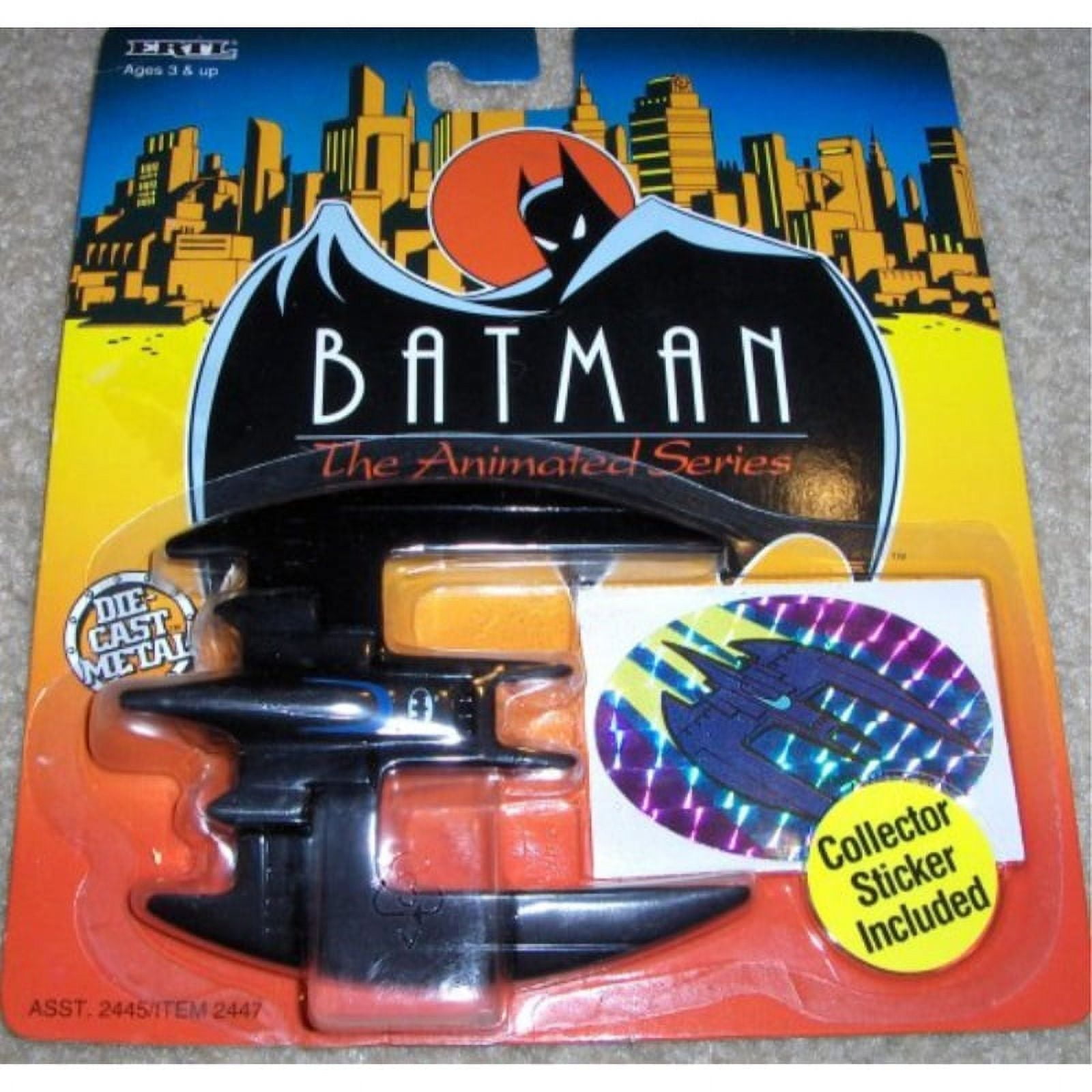 batman animated series the batplane collector sticker included ...