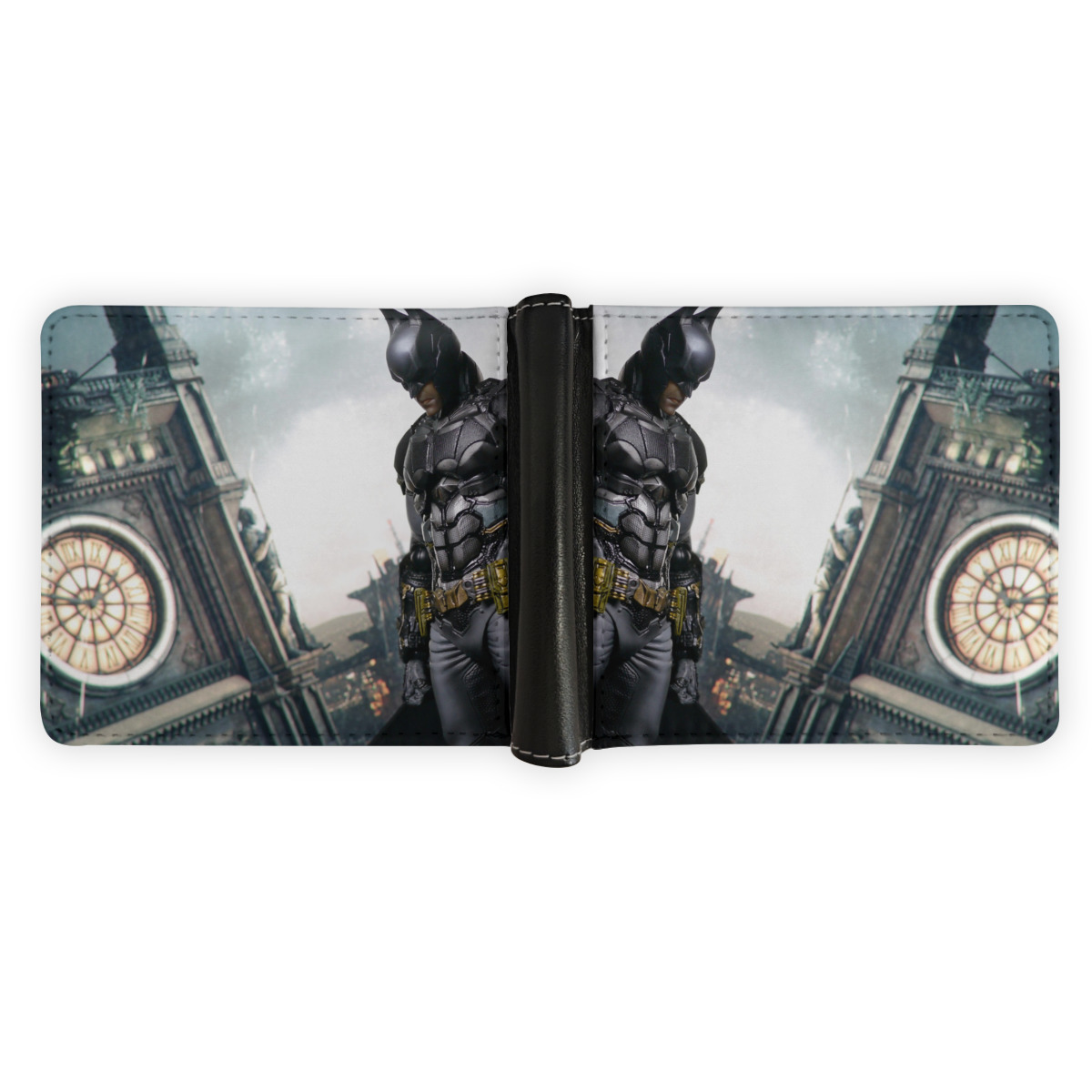 batman-dc-comics-gorod-chasy Bi-Fold Multipurpose Wallet Premium 3.7" x ...