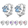 batmeuy 1 Pair Hoop Earrings Dainty Polished Small Cute Sparkling ...
