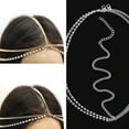 batmeuy Lady Bohemian Fashion Rhinestone Layered Head Chain Headpiece ...