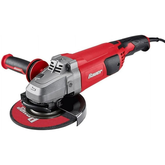 bauer 15 Amp 7 in. Trigger Grip Angle Grinder with 180 Rotating Body - Walmart.com