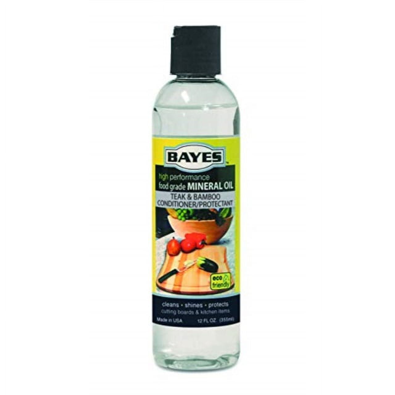 bayes high-performance food grade mineral oil wood & bamboo conditioner ...