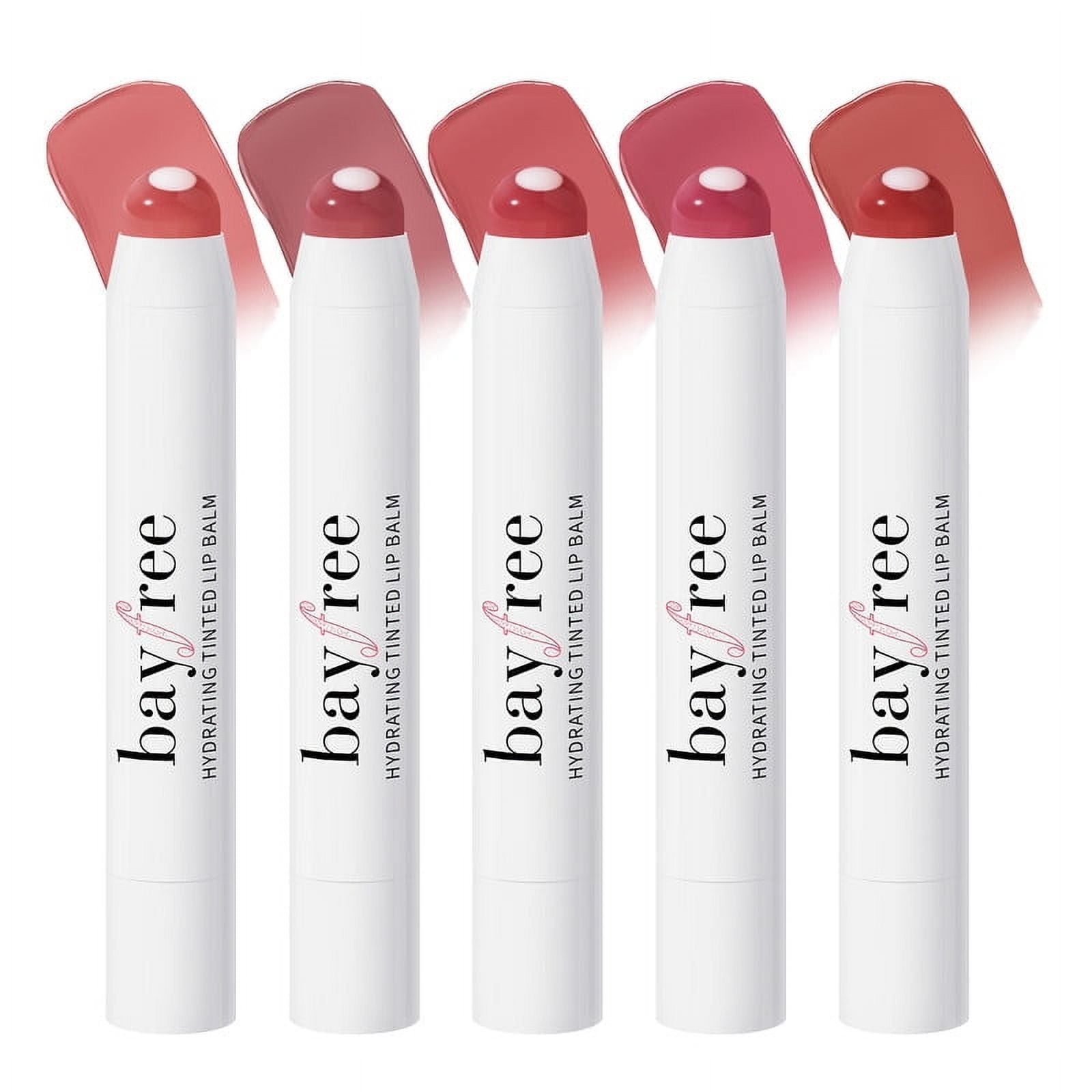bayfree Tinted Lip Balm Plumper, Glossy, Lightweight, Moisturize with ...