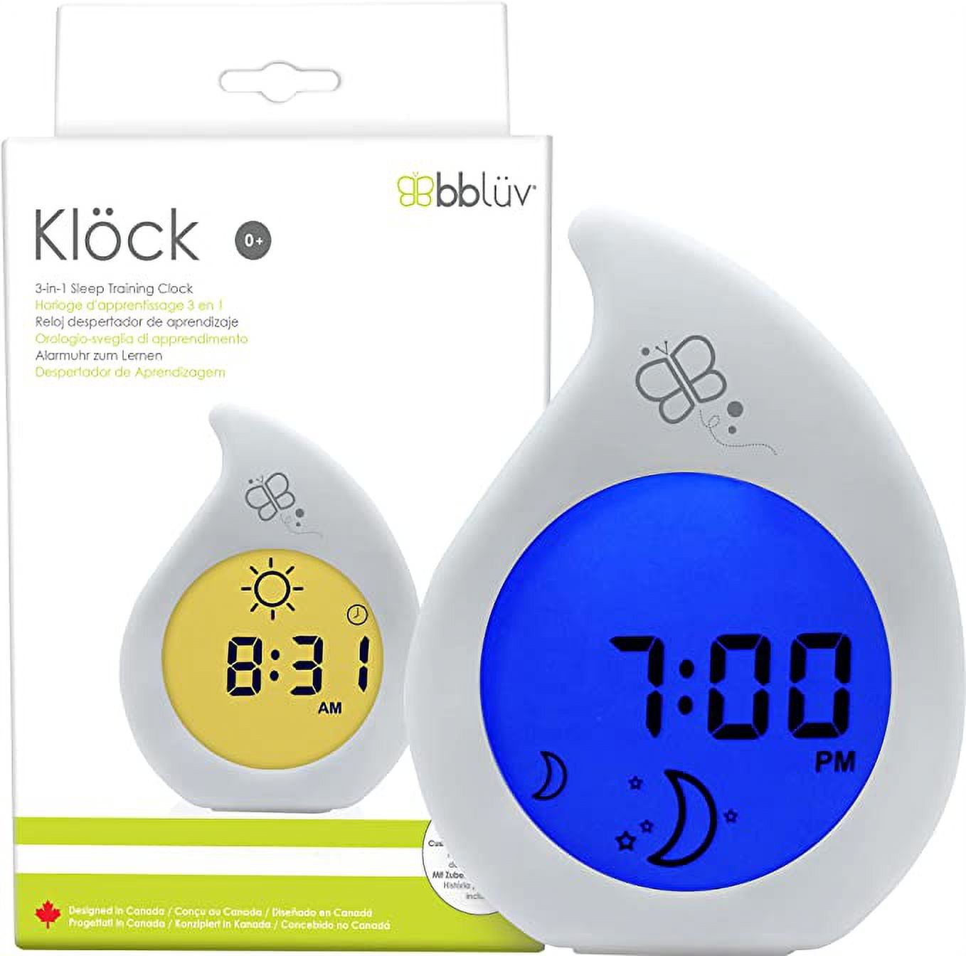 bblüv - Klöck ‒ 3 in 1 Kids Alarm Clock, Night-Light, Sleep Trainer ...
