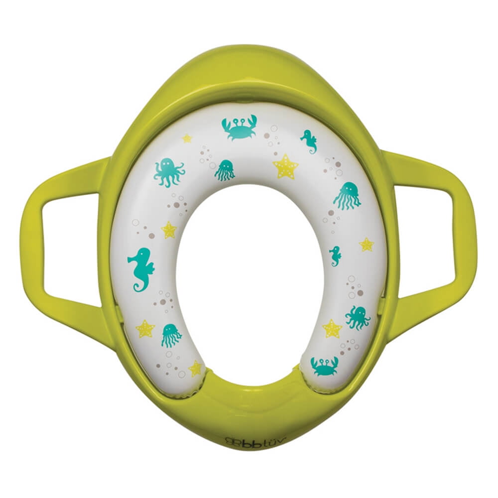 bbluv B0112L Poti Padded Toilet Seat Cover for Potty Training - Lime - Walmart.com